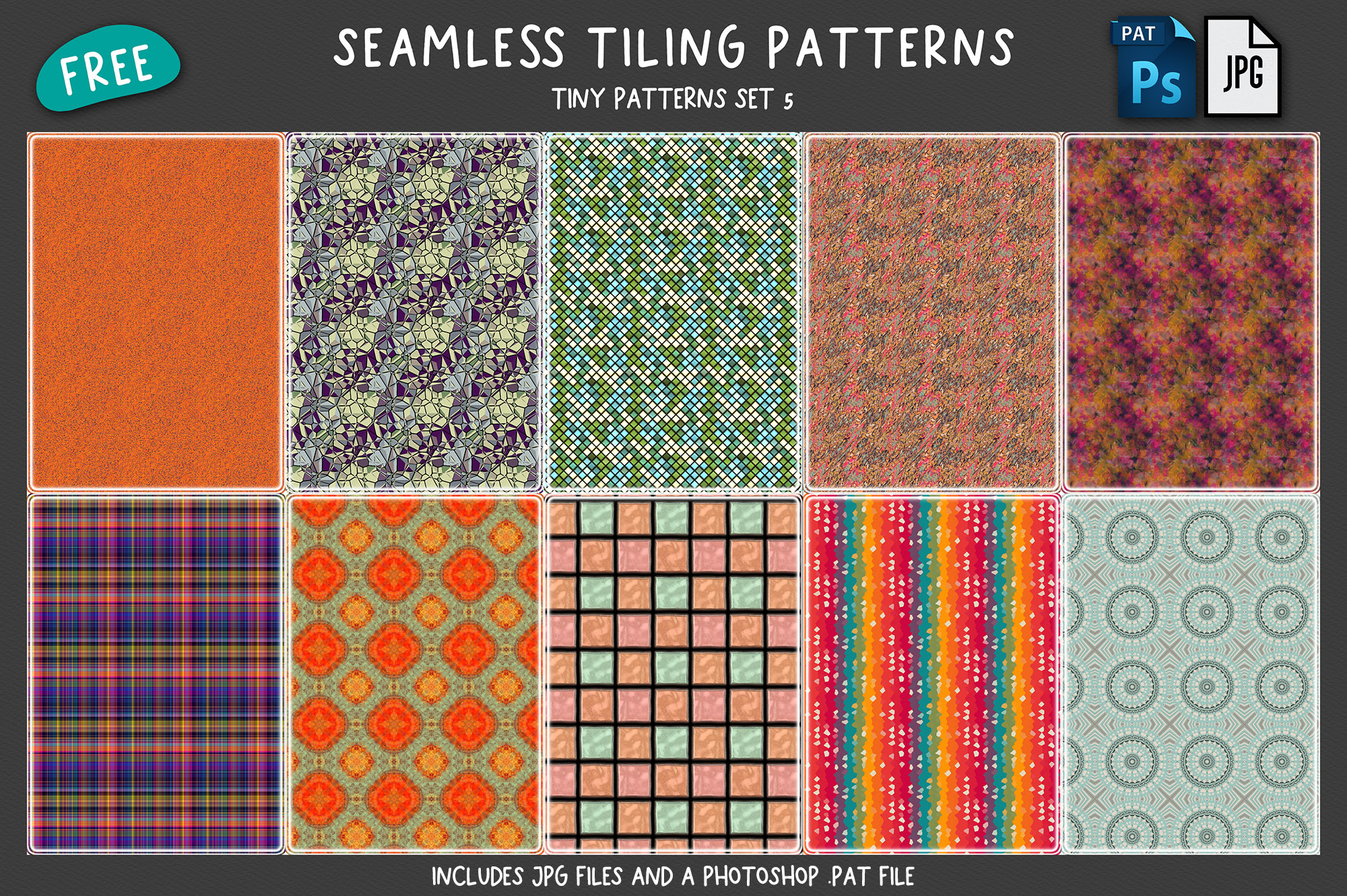 Free Tiny Patterns Set 5 by HGGraphicDesigns on DeviantArt