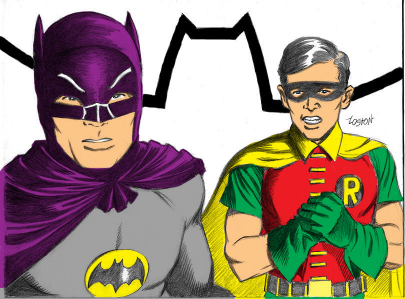 batman and robin colored by pixelpenz by pixelpenz on DeviantArt