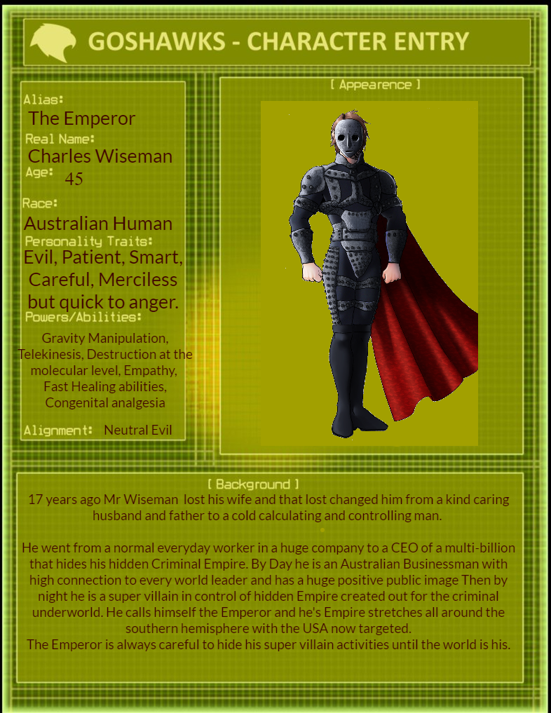 The Emperor by TheKeeper197 on DeviantArt