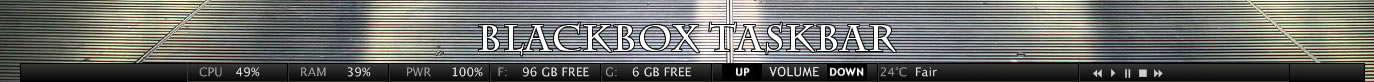 BlackBox Taskbar by Rasylver on DeviantArt