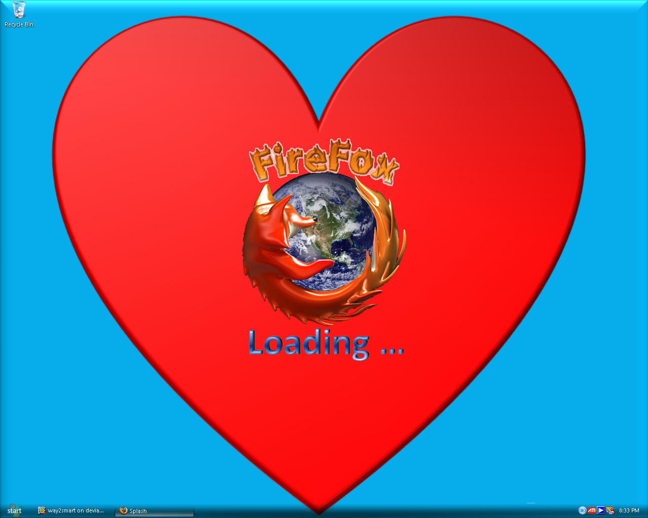 3D FireFox Splash Screen by way2smart on DeviantArt
