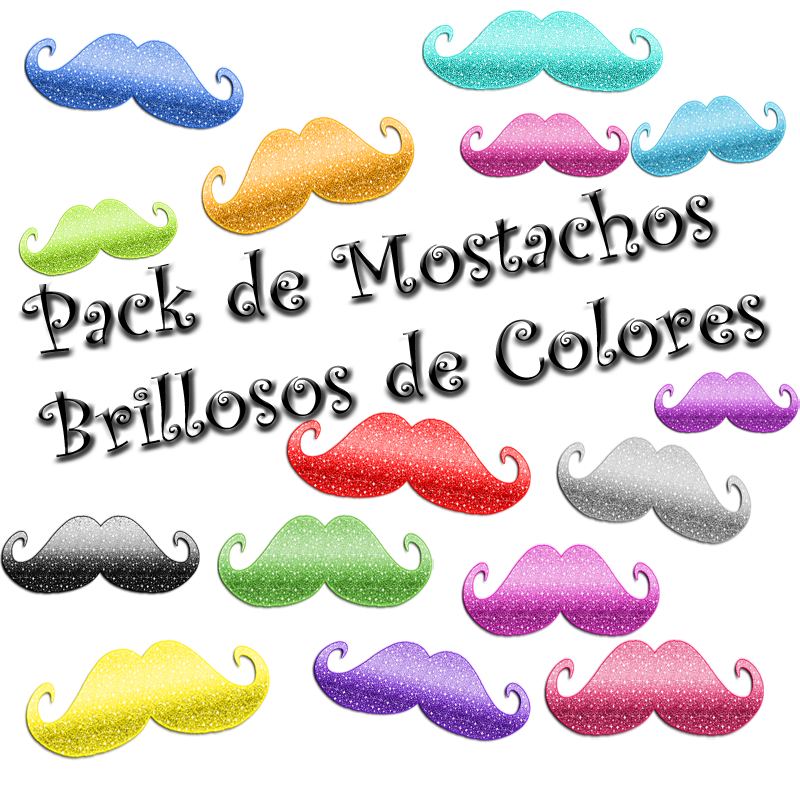 Pack de Mostachos Brillosos VERSION .Zip by ailuchiis15 on DeviantArt