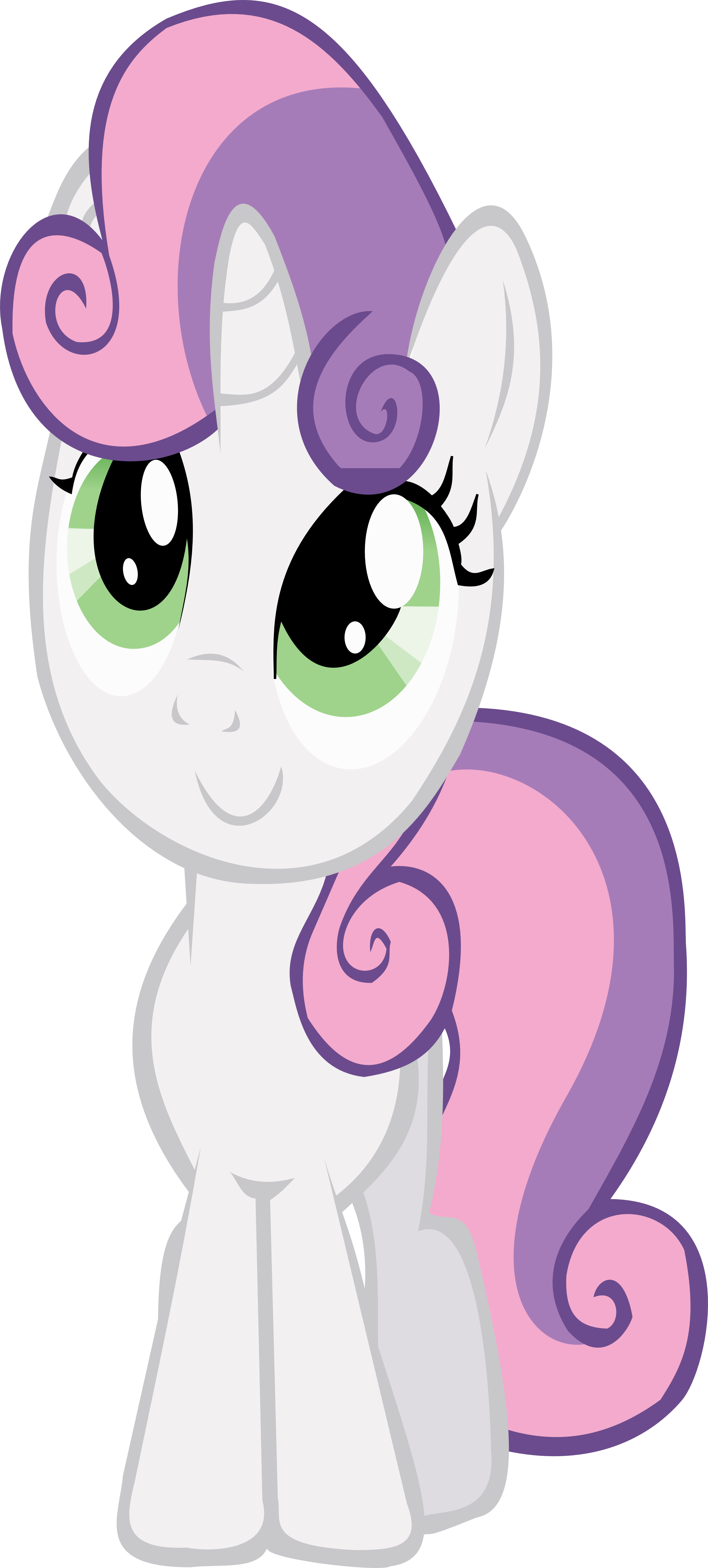 sweetie belle vector svg by Victoriathekitty on DeviantArt