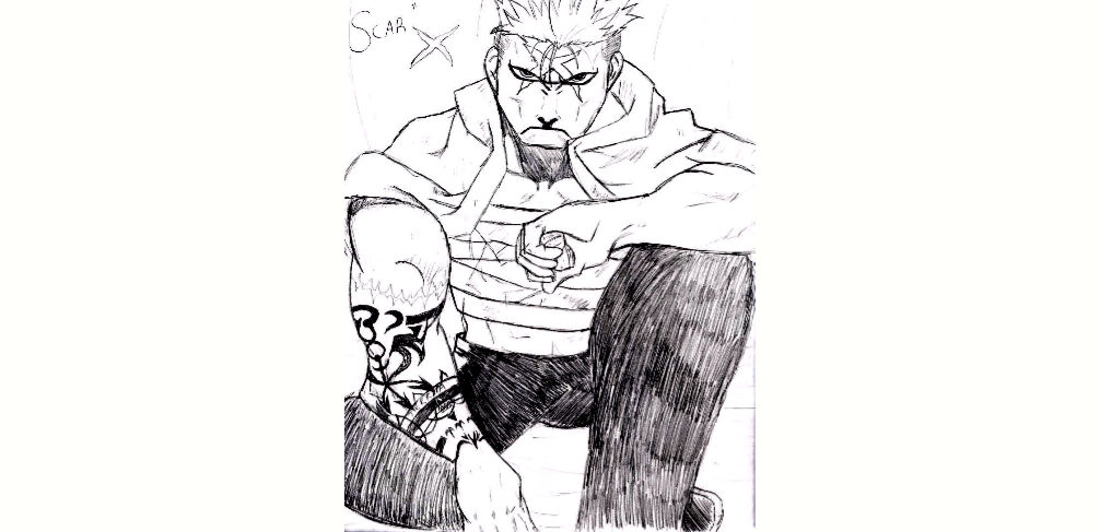 Scar (redrawn and defined) by ToxicFuryVipress on DeviantArt