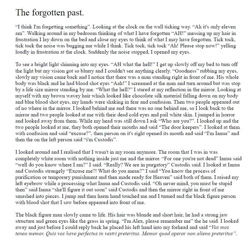 My short story by SuperAsagi on DeviantArt