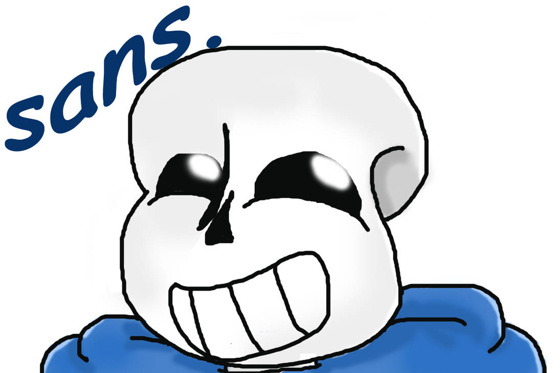 Undertale Sans {It's horrible, I know} by FlyingKittyFishy on DeviantArt