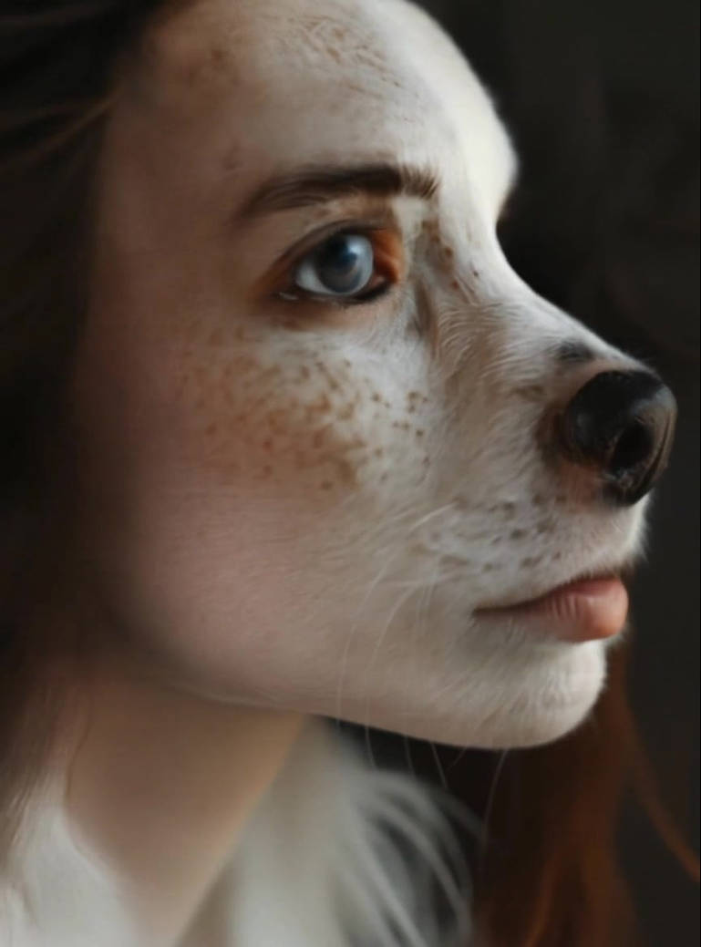 Anthro Dog Girl - Transformation Video by tfaby on DeviantArt