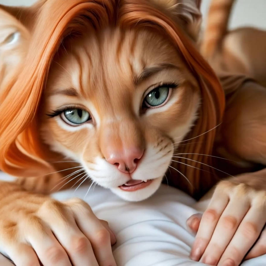 Anthro Cat Girl Video By Tfaby On Deviantart
