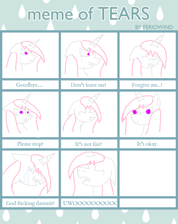 Meme Of Tear by RazziBerriArts on DeviantArt