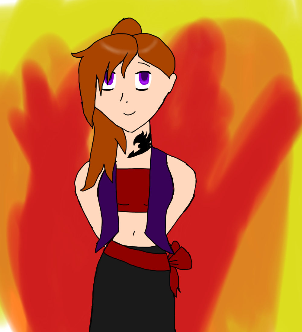 Eva of Fairy Tail by RazziBerriArts on DeviantArt