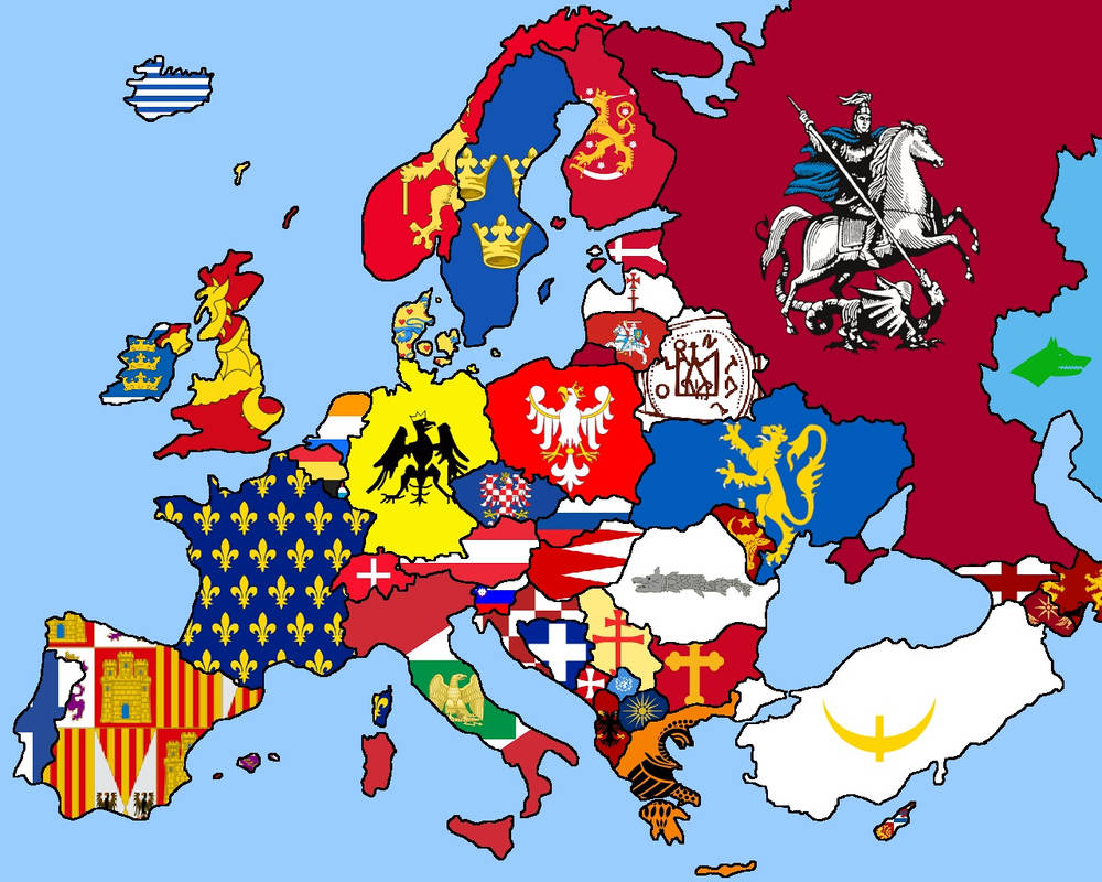 First Flags of Countries in Europe by MountainDewMauiBlast on DeviantArt