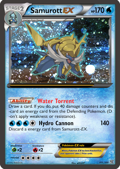 Samurott Card Ex