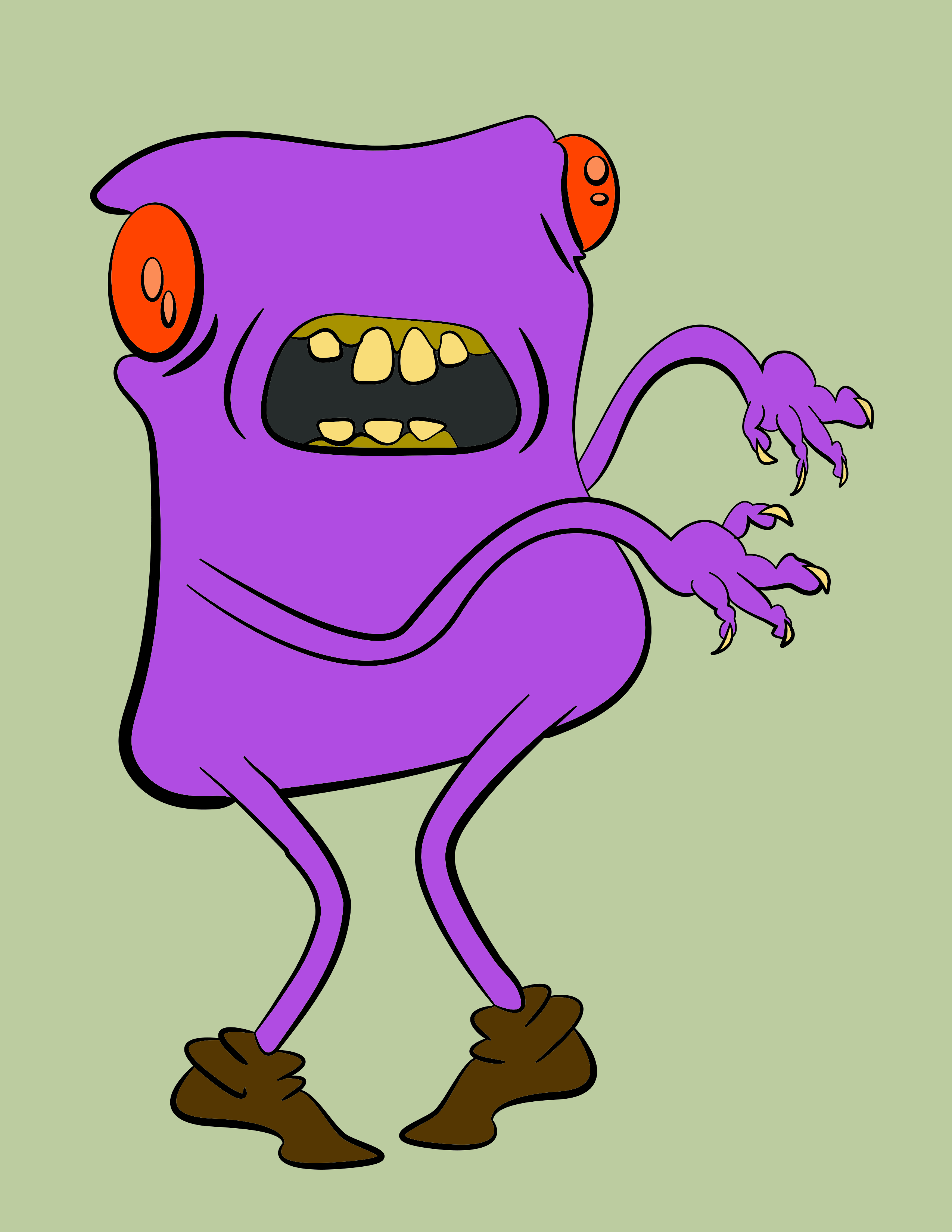 Sack Monster by tHomicVector on DeviantArt