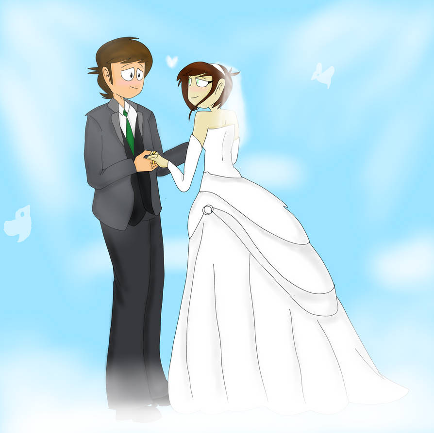 Request for cartoongirl3 : Heavenly wedding by MindART-ftw on DeviantArt