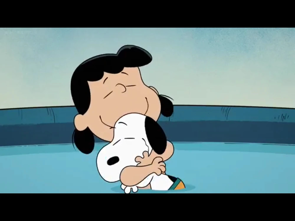 IHBTWS 5: Lucy and Snoopy hugging by MTMCIH on DeviantArt