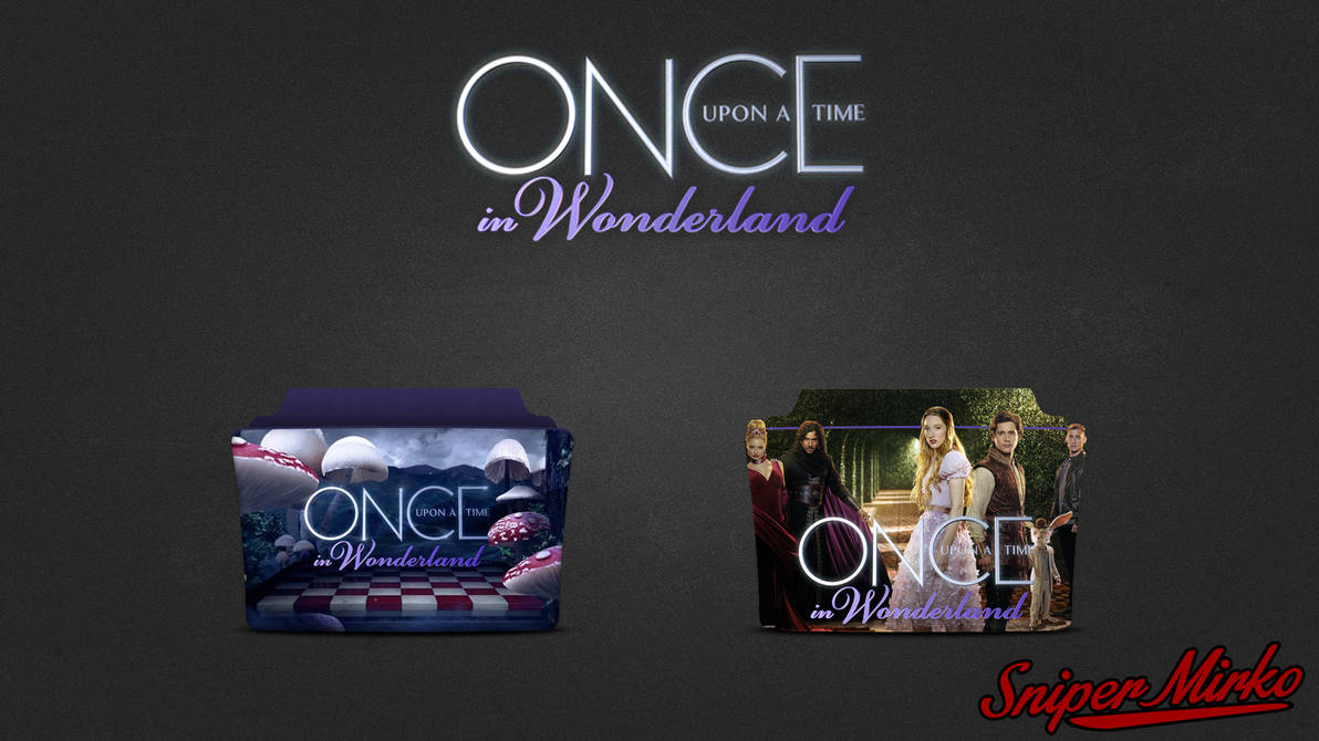 Once Upon A Time In Wonderland Folder Icons by SniperMirko on DeviantArt