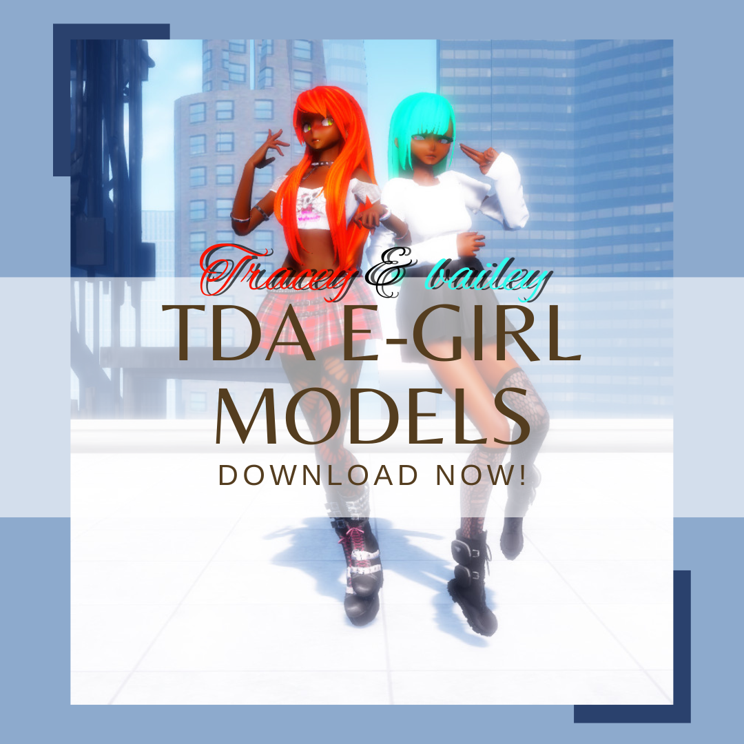 TDA E-girls models For download by shaenebell1 on DeviantArt