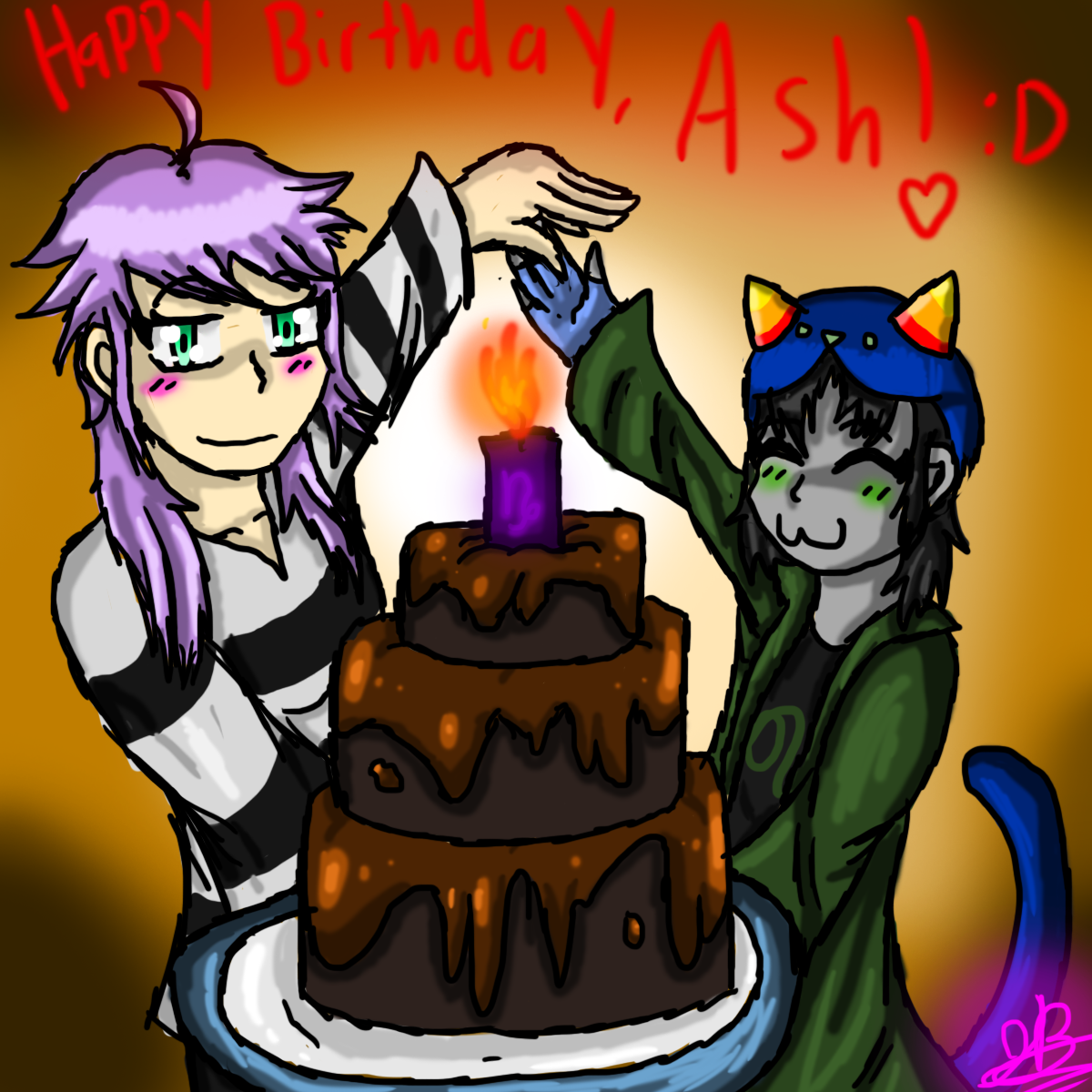 Happy Birthday, Ash! :D by BBSMJ on DeviantArt