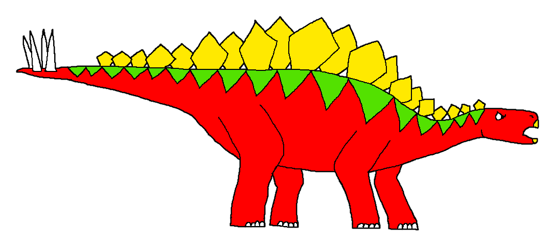 Jairex in Stegosaurus Form by Dinorex50 on DeviantArt