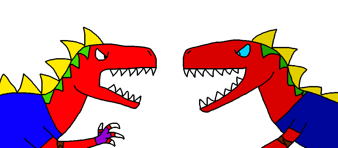 Jairex vs Jairex (Chameleon) by Dinorex50 on DeviantArt