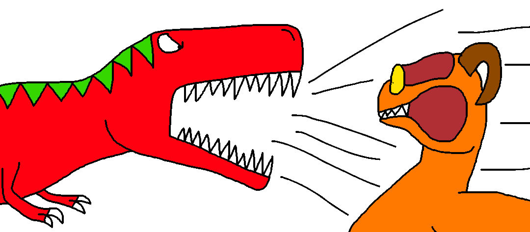 Roars Back by Dinorex50 on DeviantArt