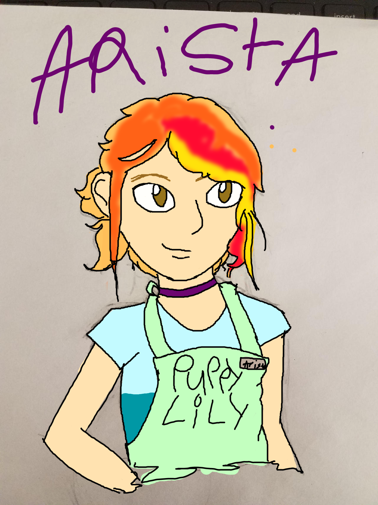 Arista the Barista - Coloured by TheGemsProduction on DeviantArt