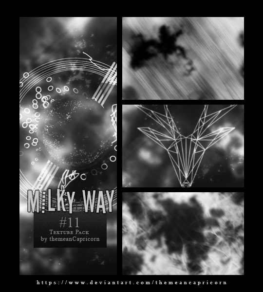 Milky Way - Texture Pack #11 by themeanCapricorn on DeviantArt
