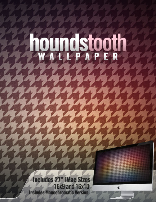 Houndstooth - Wallpaper by spud100 on DeviantArt