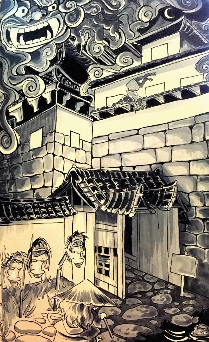 Youkai Comic - page 1 by Ghoulsnap on DeviantArt