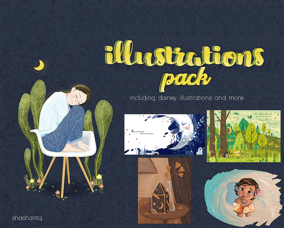 ILLUSTRATIONS PACK by shashantg on DeviantArt