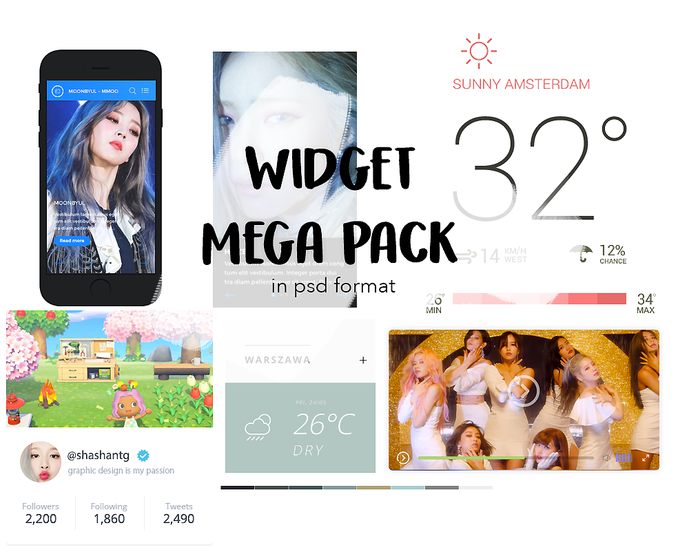 WIDGET MEGA PACK by shashantg on DeviantArt