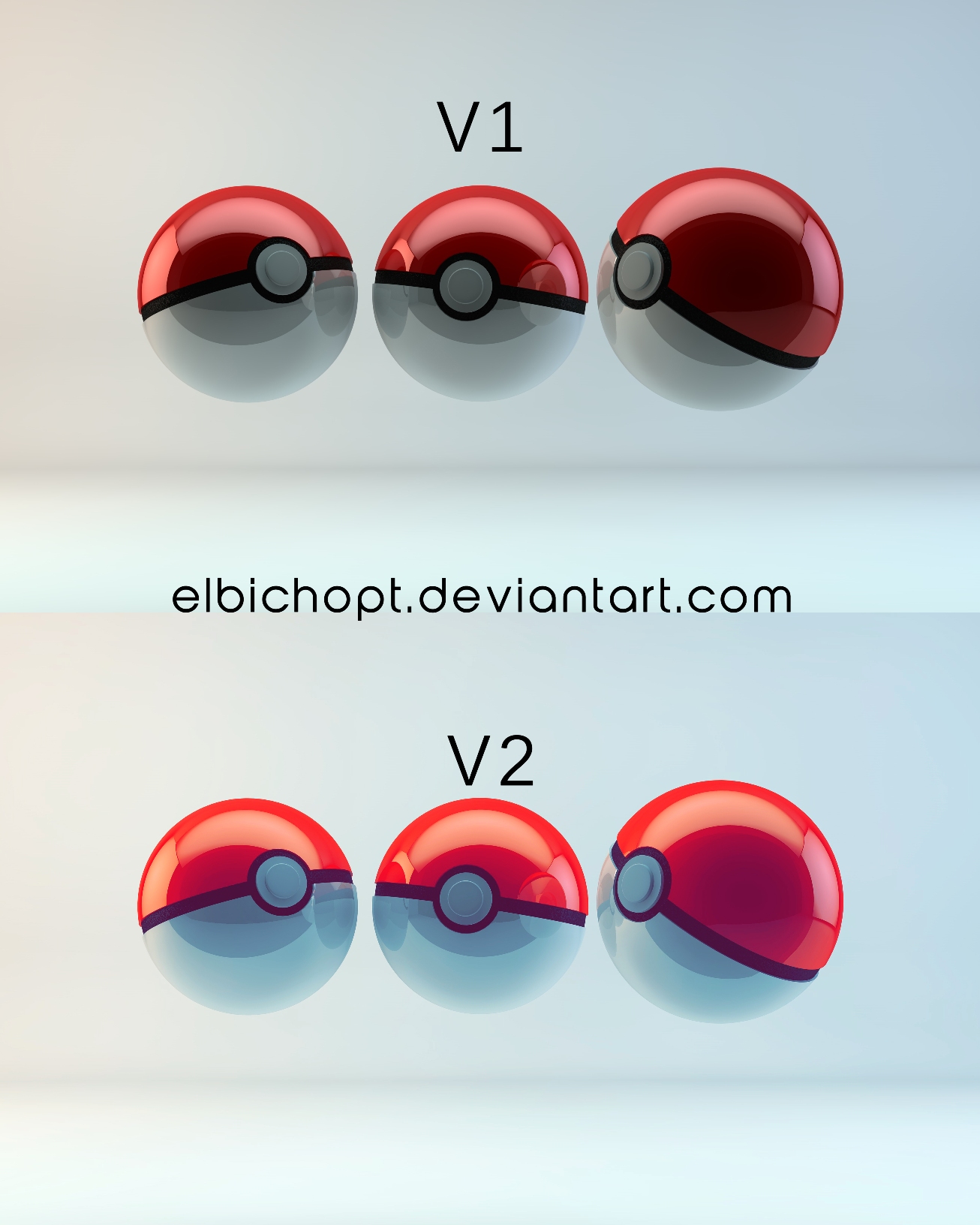 3D Pokeballs Wallpaper by elbichopt on DeviantArt