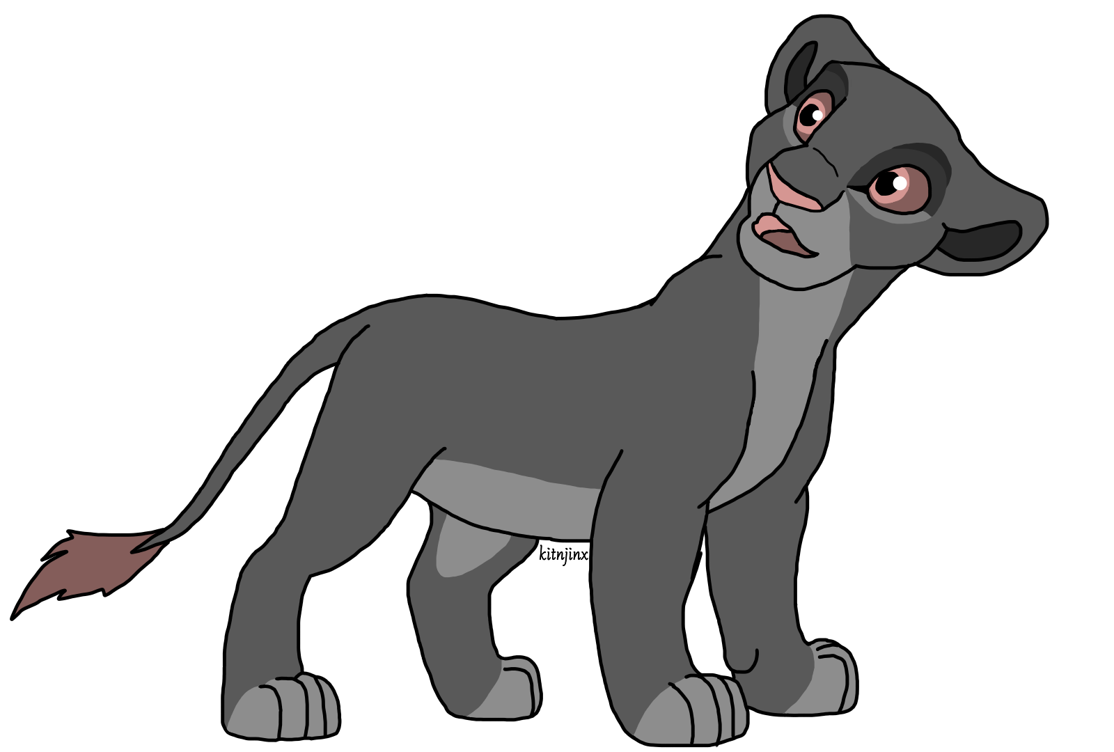 F2U TLK Female Cub Base by kitnjinx on DeviantArt