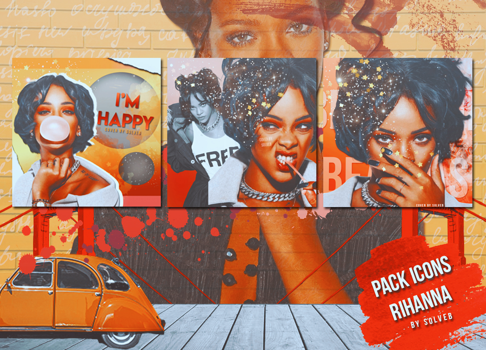 Icons de Rihanna by solveb on DeviantArt