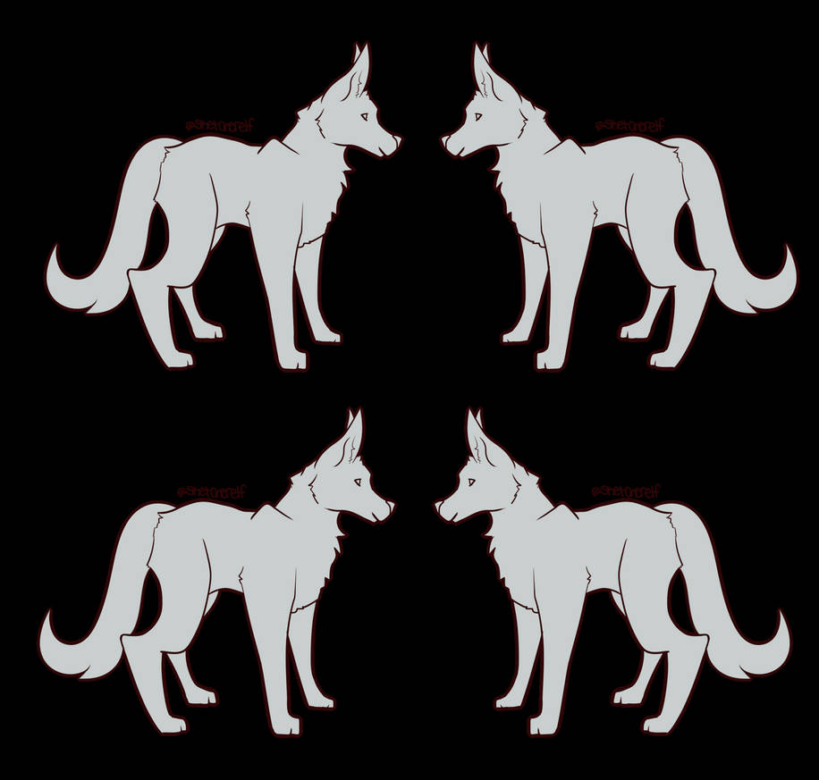 [F2U] Dog Lineart by sketcherelf on DeviantArt