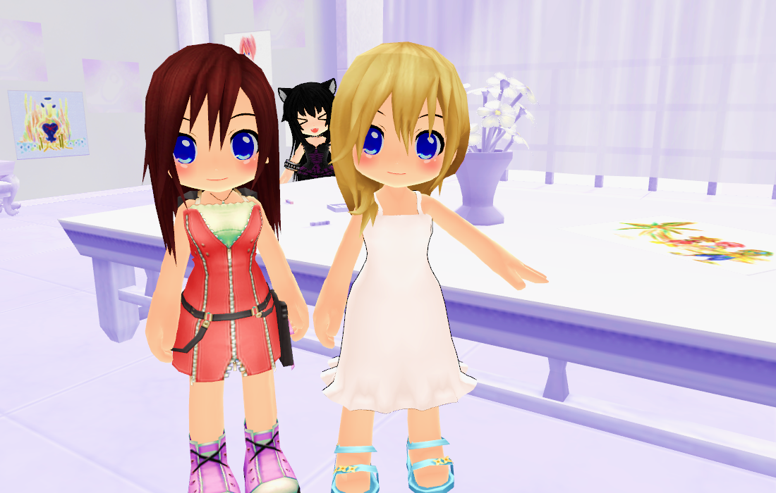 Chibi Kairi and Namine DL! by MadameMidnightRose on DeviantArt