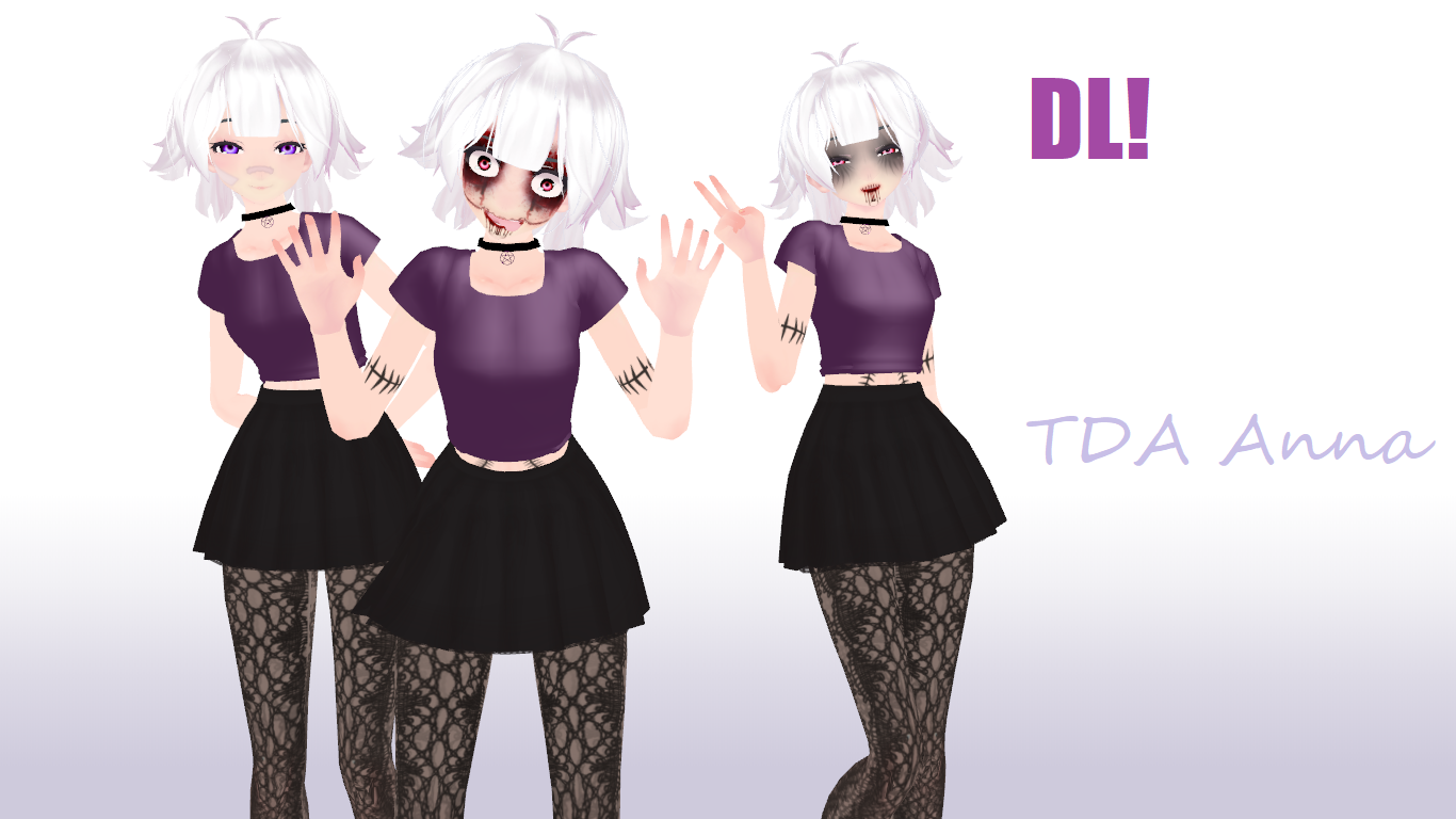 Mmd Model Anna Dl By Jujulumo On Deviantart
