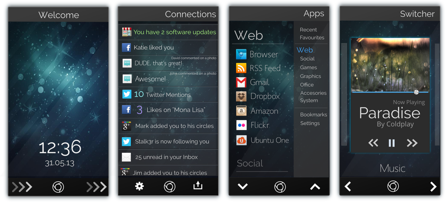 Phone OS Concept by TheVirtualDragon on DeviantArt