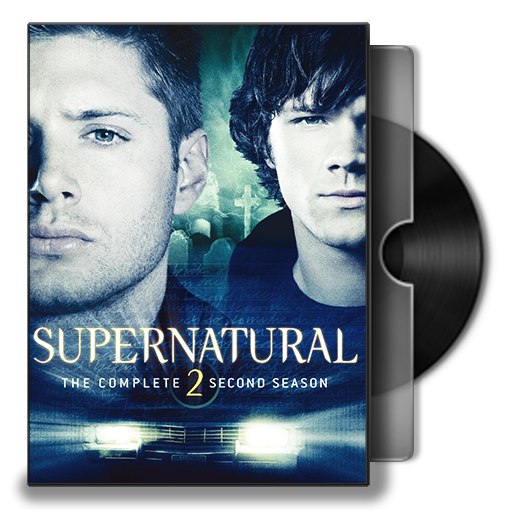 Supernatural Season 2 DVD Folder Icon by alexds93 on DeviantArt