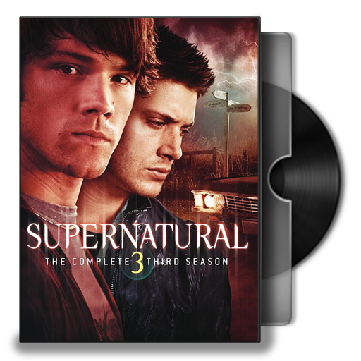 Supernatural Season 3 DVD Folder Icon by alexds93 on DeviantArt