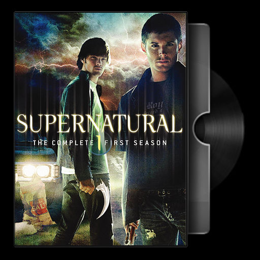Supernatural Season 1 DVD Folder Icon by alexds93 on DeviantArt