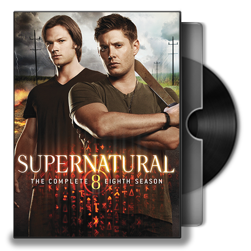 Supernatural Season 8 DVD Folder Icon by alexds93 on DeviantArt