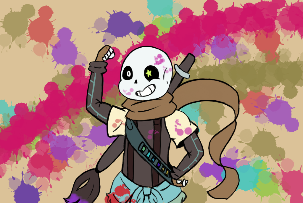 Ink Sans by ladylyndis2000 on DeviantArt