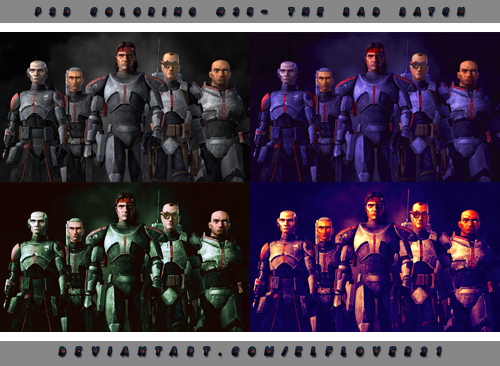 PSD #35 - The Bad Batch by Elflover21 on DeviantArt