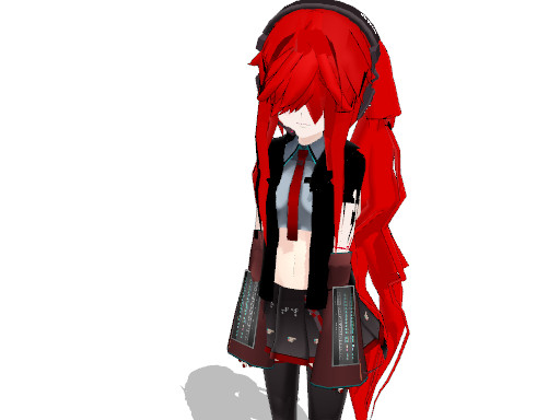 MMD Newcomer by FoxKitsune123 on DeviantArt