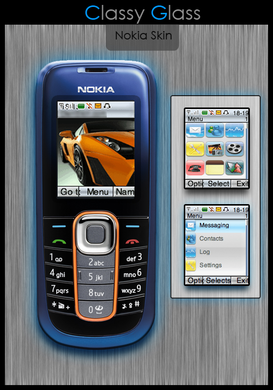 Classy Glass: A Nokia Skin by samtheflash82 on DeviantArt