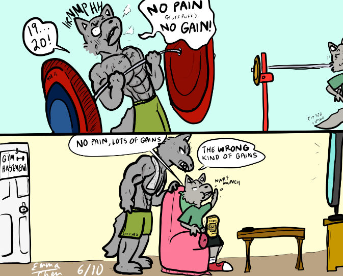 Dan the Dude~Gains by BUFF-WOLF on DeviantArt