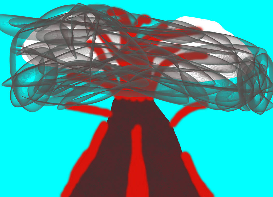 Volcano by PeanutButterGal on DeviantArt