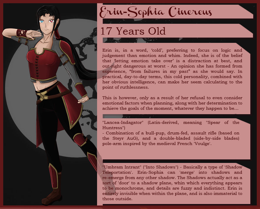 Erin-Sophia Cinereus by Bushtuckapenguin on DeviantArt