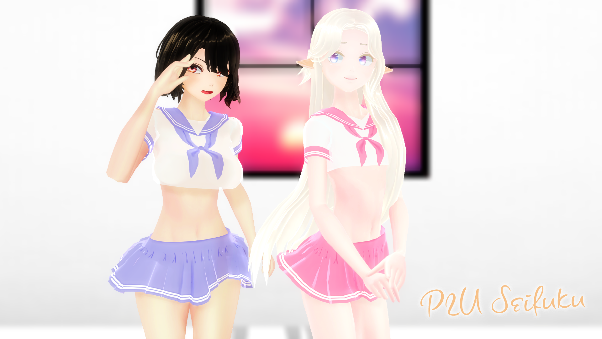 [MMD p2u] Seifuku DL by Sentimental-Dream on DeviantArt